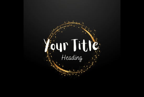 Design a youtube cover with a logo by Desireer87 | Fiverr