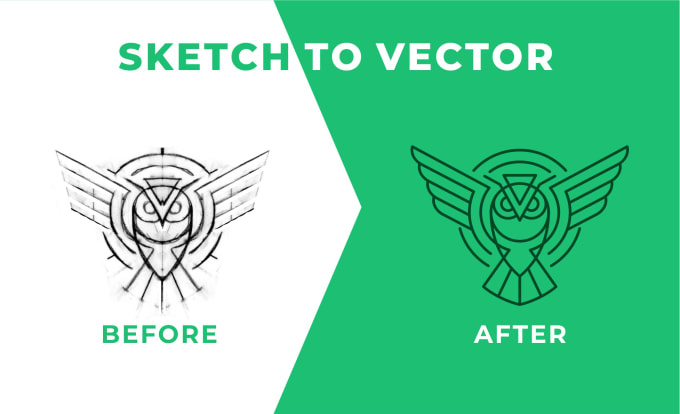 Manual vector trace or convert image to vector by Roerie | Fiverr