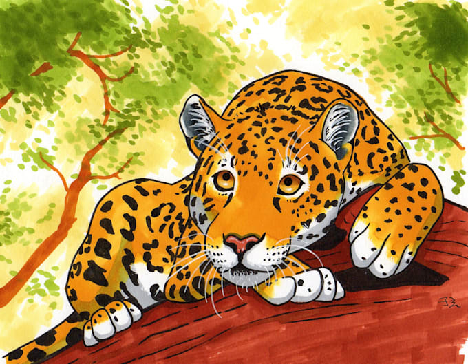 Draw animals and plants by Untamedyuli | Fiverr