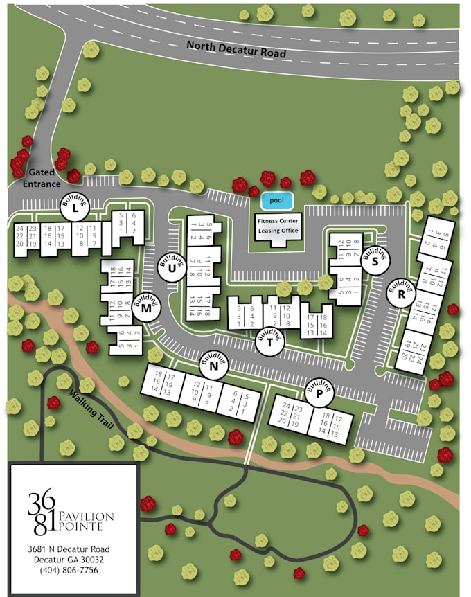 Create detailed 2d map , vector map illustration by Bibornotusher | Fiverr