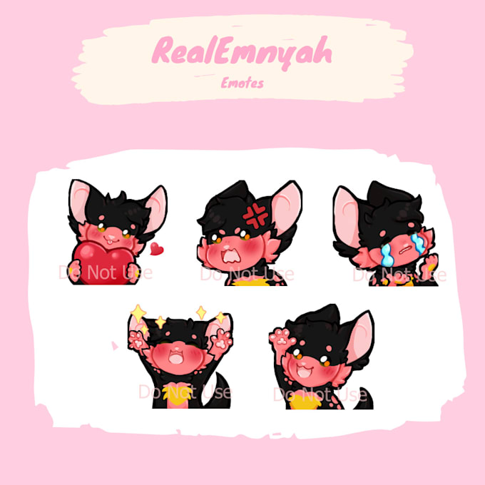 Make emotes for your human, feral, or anthro character by Realemnyah ...