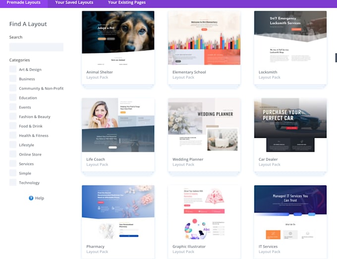 Create a 3 page wordpress website using a divi template design by Nettlofweymouth | Fiverr