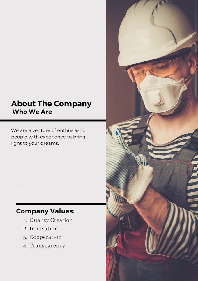 Design some eye catching portfolios for your company by Aeyoucreates ...