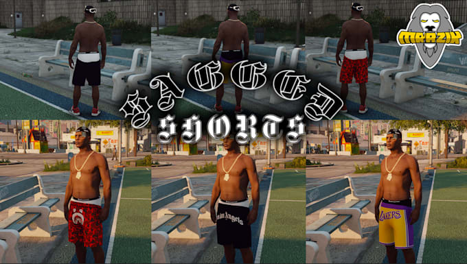 Convert any clothing model into mp fivem ready file by Mrazikdesign ...