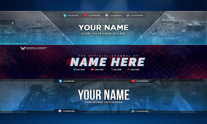 Design gaming anime banner for youtube, discord, or twitch by ...