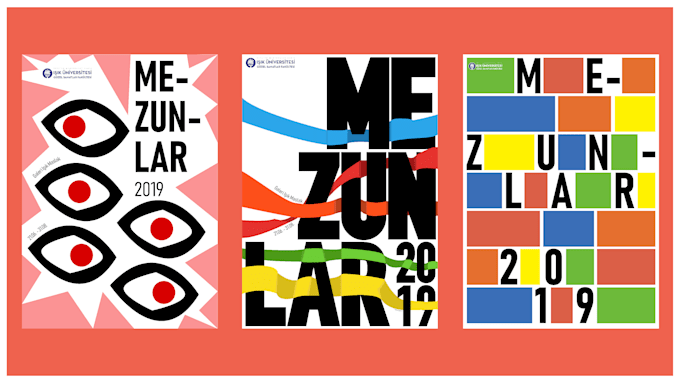 Design typography heavy posters by Kubilayaydemir | Fiverr