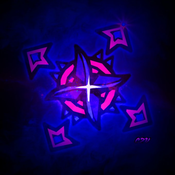 Design a geometry dash profile picture for you by Czv_graphics | Fiverr
