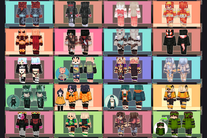 Make the best minecraft skin of your dreams by Warlcreates | Fiverr