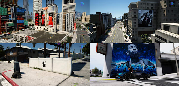 Design graffiti pack of fivem by Dbdied | Fiverr