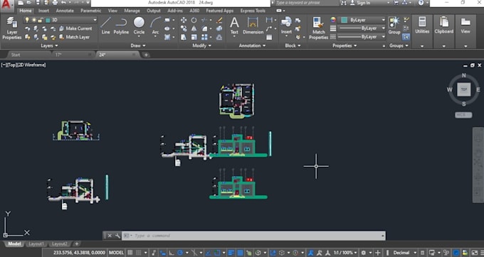 Do you an drowing autocad file both of 2d and 3d modling by ...