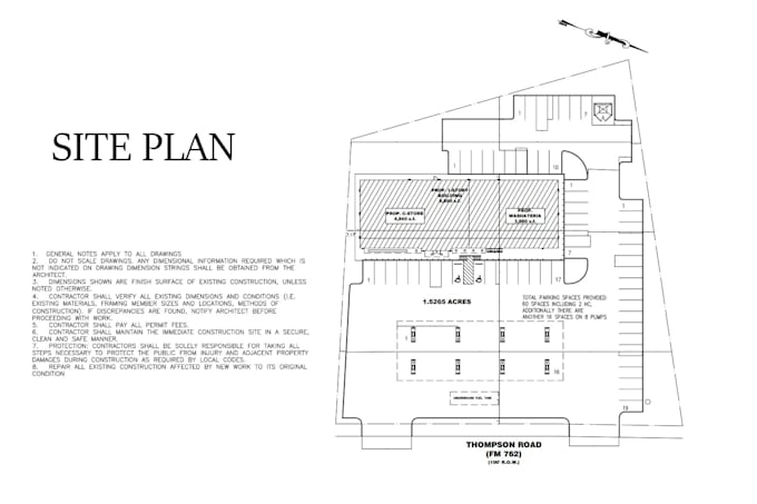 Draw architectural site plan, master plan and layout drawings by ...