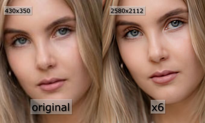 Fast enlarge, upscale and sharpen without pixelation by Free_vision ...