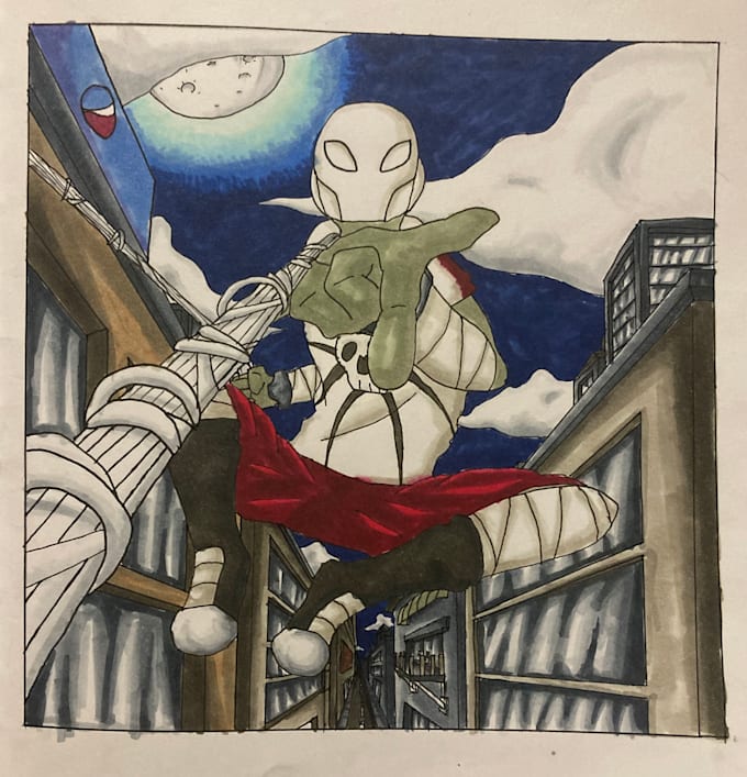 Illustrate your drawings for you by That_ink_nerd | Fiverr