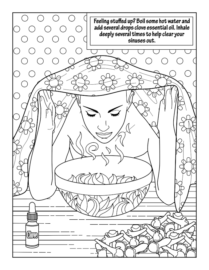 oil coloring pages