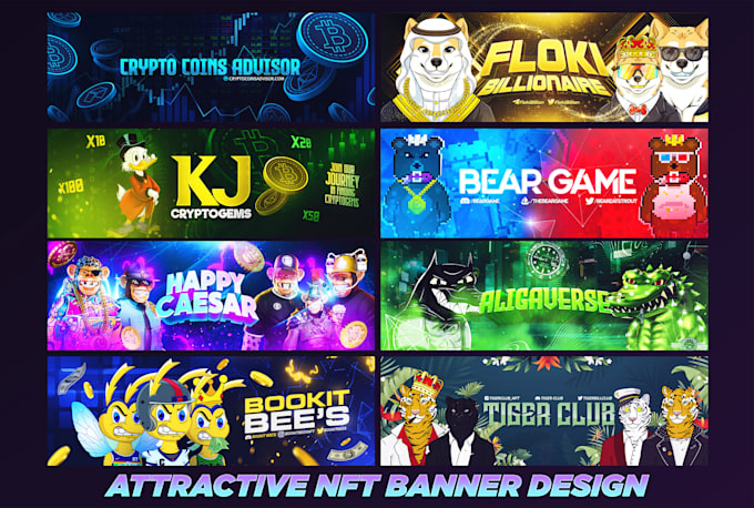 Design Nft Banner Twitter Banner And Opensea Header By Azizb1997 Fiverr
