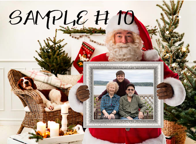 Edit your photo into a santa photo by Kimlynn462 | Fiverr