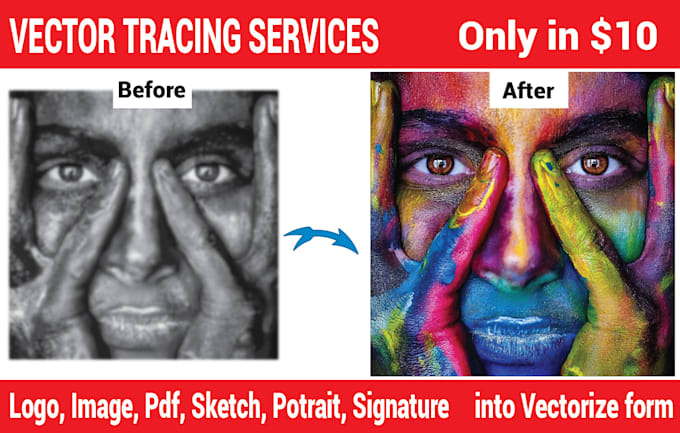 Do vector conversion, recreate and remake logo by Labmus12 | Fiverr