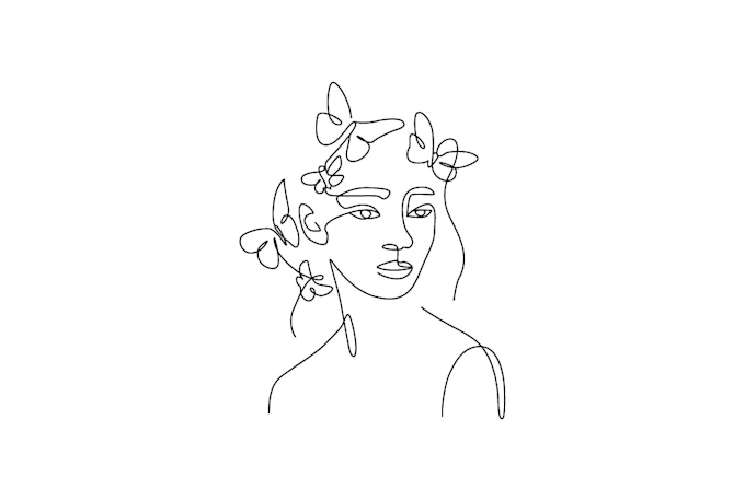 Draw illustration with continuous line art 24 hours by Shila_20 | Fiverr