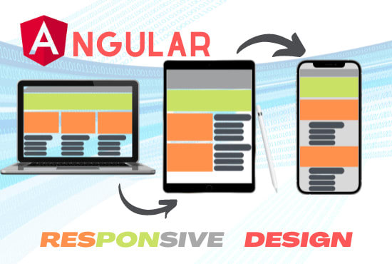 Customize Your Responsive Web App Using Angular Typescript Node Js By Uxmankhalil Fiverr