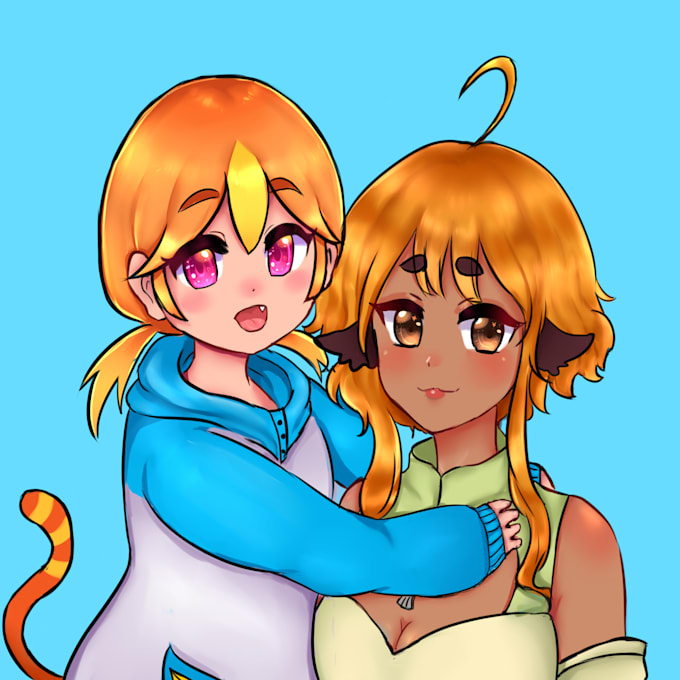 Draw Anime Style Illustration Original Characters And Nsfw By Lyucifer