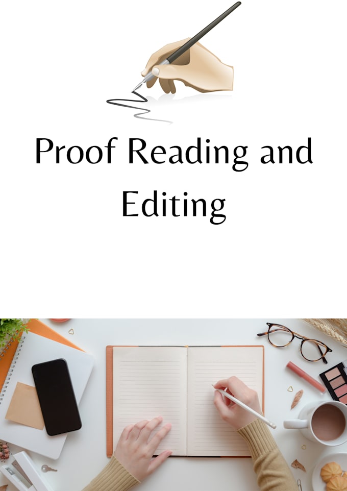 Proofread your work and will make the necessary adjustments by ...