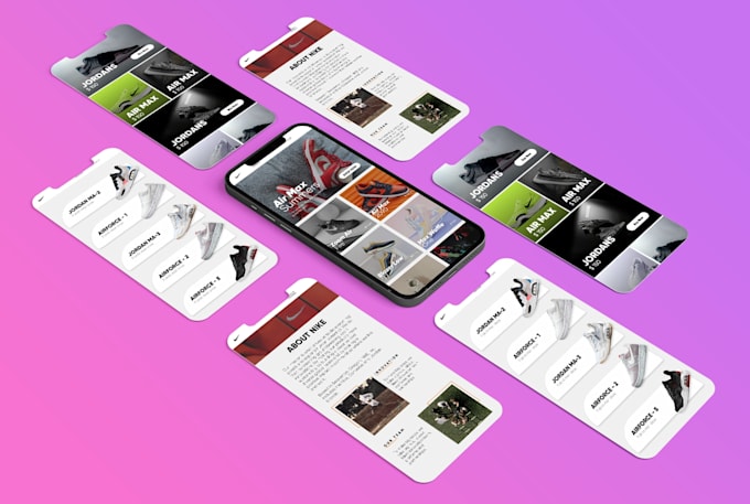 Make clean and modern ui ux design for your website or app by ...