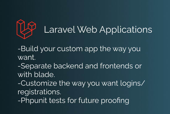 Build your web application with laravel by Ashrafdoescode | Fiverr