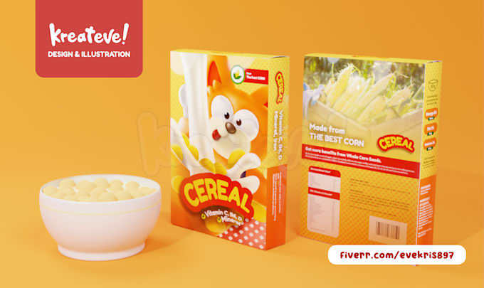 Design cute packaging or label for your product by Evekris897 | Fiverr