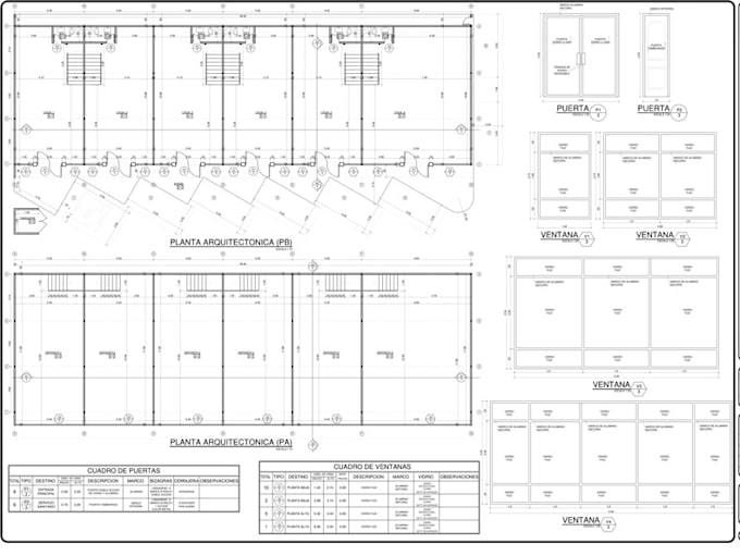 Drawing 2d floor plan, master plan, elevations autocad 2d by Arq ...