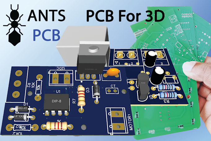 Design professional pcb in easy eda and altium designer by Antspcb | Fiverr