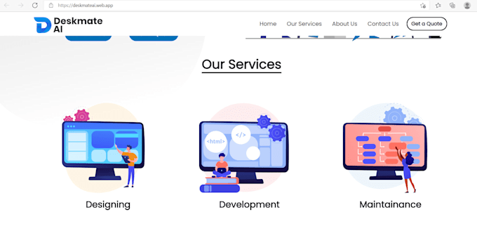 Make website frontend for you using html css bootstrap react by Ak1058 ...