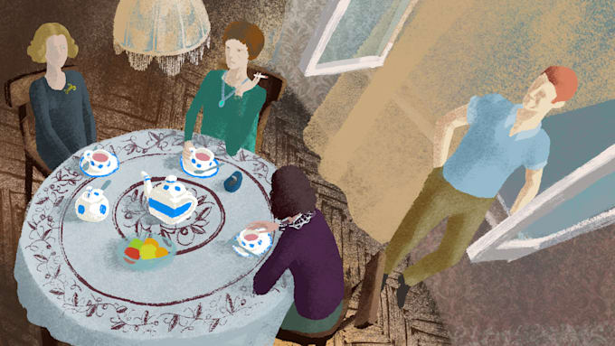 Make illustrations for documentary animations by Nikakobaidze722 | Fiverr