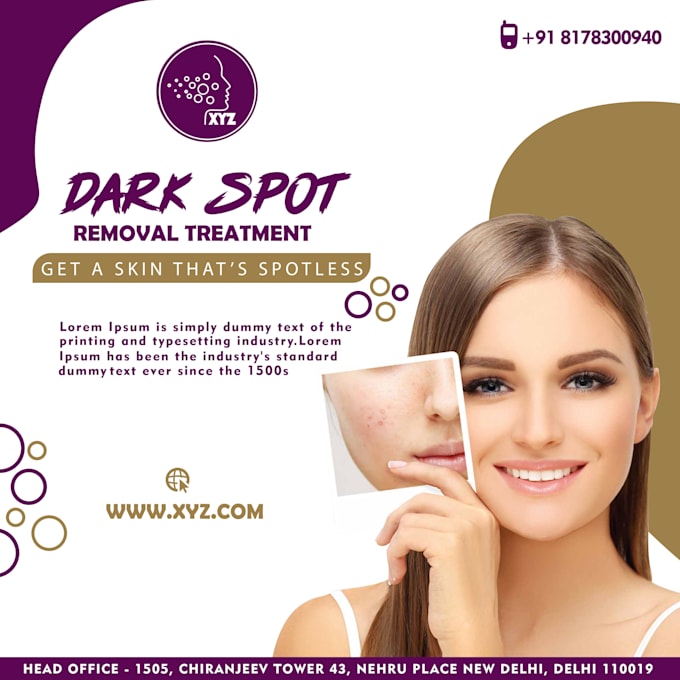 Design the best dermatologist post by Gchanchal | Fiverr