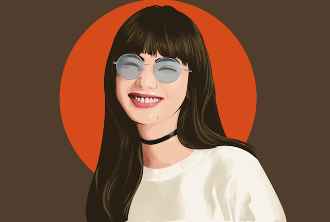 Draw cartoon vector portrait illustration from your photo by Mbasus ... Draw cartoon vector portrait illustration from your photo by Mbasus ...