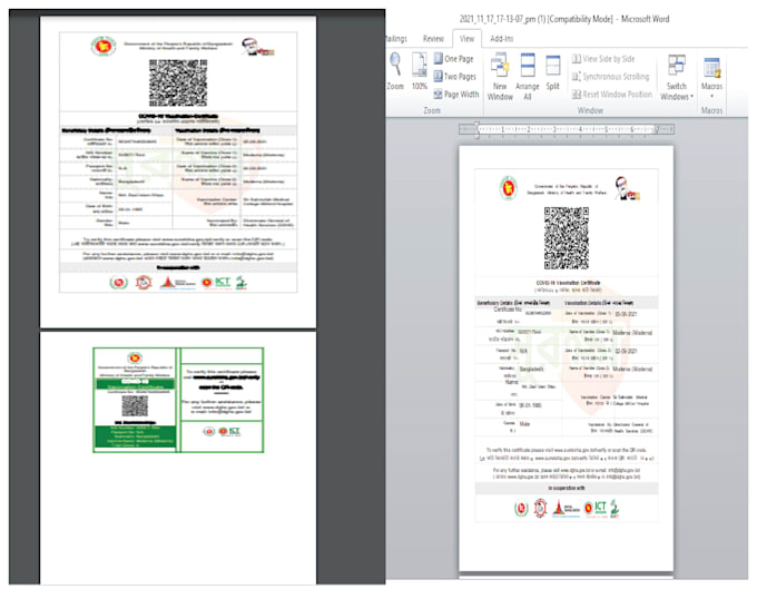 Do pdf file into convert ms word by Ziashipu | Fiverr