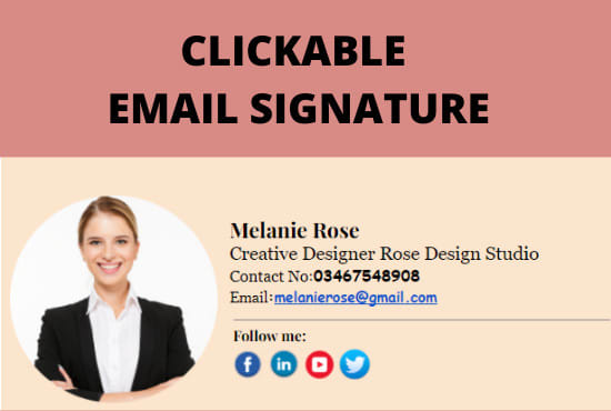 Create professional, interactive html email signatures for use in ...