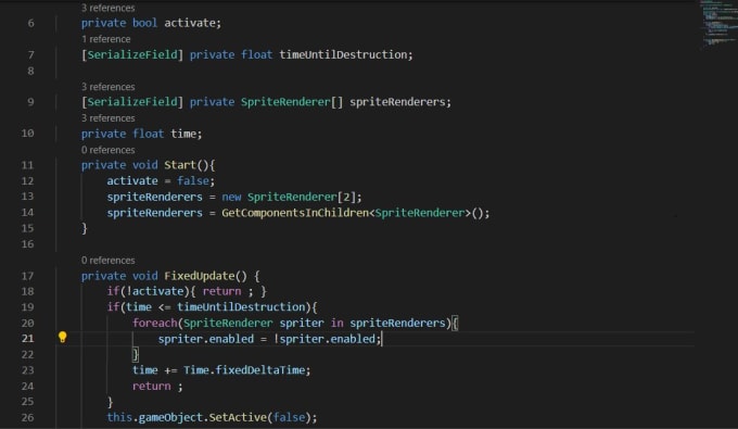 Fix bugs in your unity game by Lamlihoussa | Fiverr Fix bugs in your unity game by Lamlihoussa | Fiverr