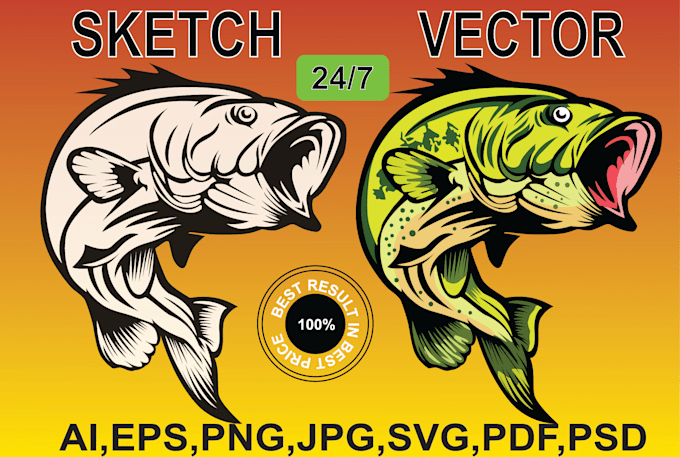 Modify,redraw,remake,recreate logo,png to vector,convert file to ai,eps ...