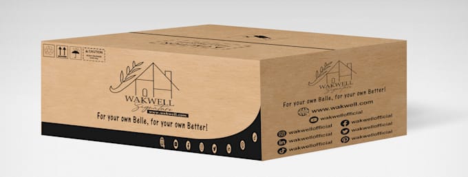 Do cardboard box,carton box,corrugated box packaging design by ...