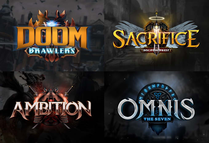 Design a fantasy or sci fi game logo for rpg, dnd twitch and steam by ...