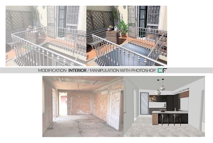 Photoshop post production of your renders by Chiarafassari | Fiverr