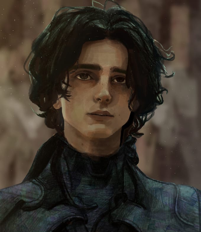 Draw realistic stylized portrait in digital by Auriuke | Fiverr