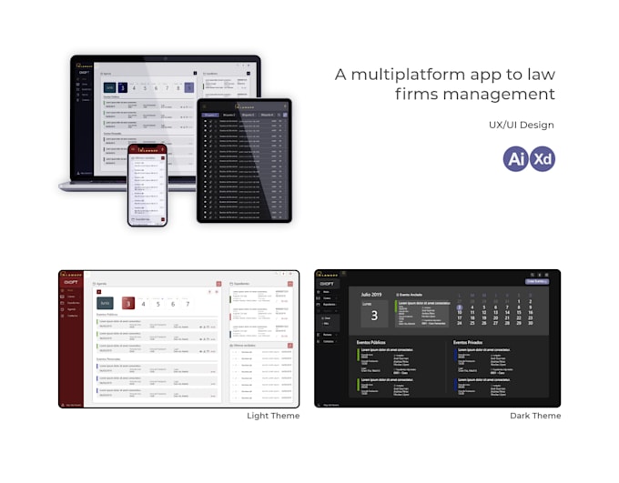 Do mobile or web ux ui design using adobe xd by Manuel_tr | Fiverr