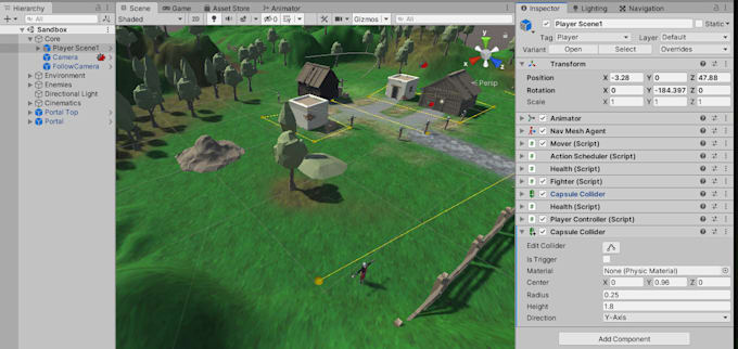 Teach you how to make games in unity with csharp by Peternuderl | Fiverr