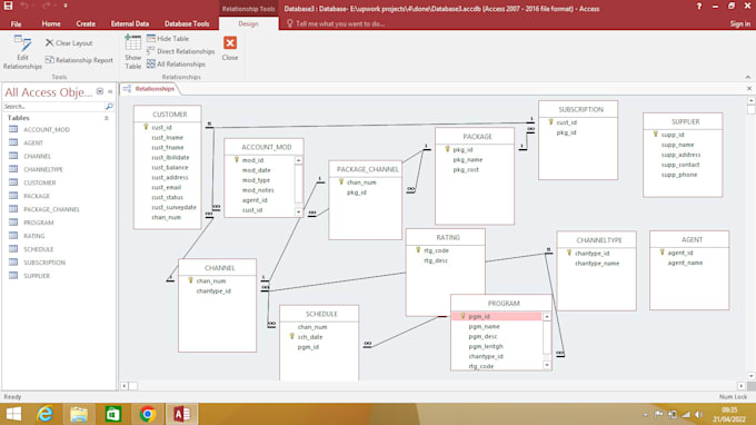 Design and develop microsoft access, ms access database expert by ...