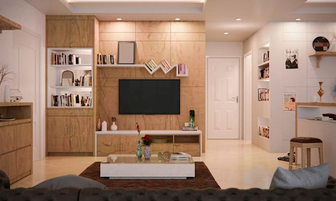 Do hyper realistic interior exterior architecture visualization 3d ...