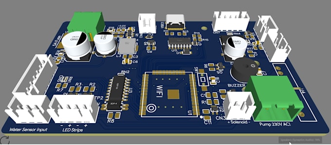 Analyse your schematic and design a pcb by Claytonc100 | Fiverr