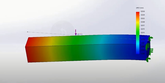 Make 2d drawings 3d models and simulations on solidworks and ansys by ...