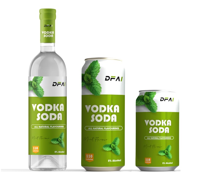Design can, bottle packaging, drink packaging with 3d mockup by ...