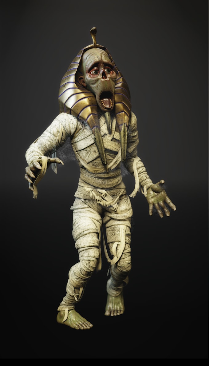 Sculpt, retopo, bake and texture your character by Al_lipnevich | Fiverr